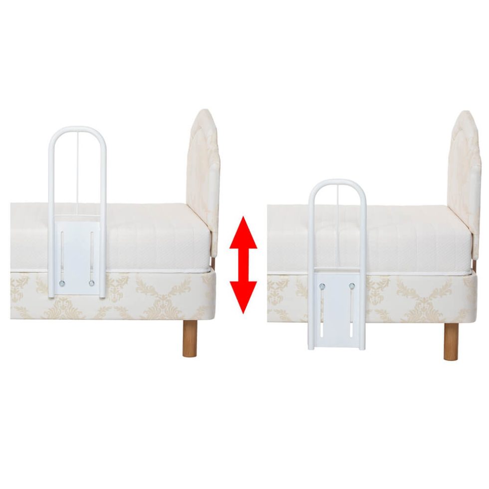 ClampRail - Rails-for-adjustable-beds.com grab rail bed lever for ...