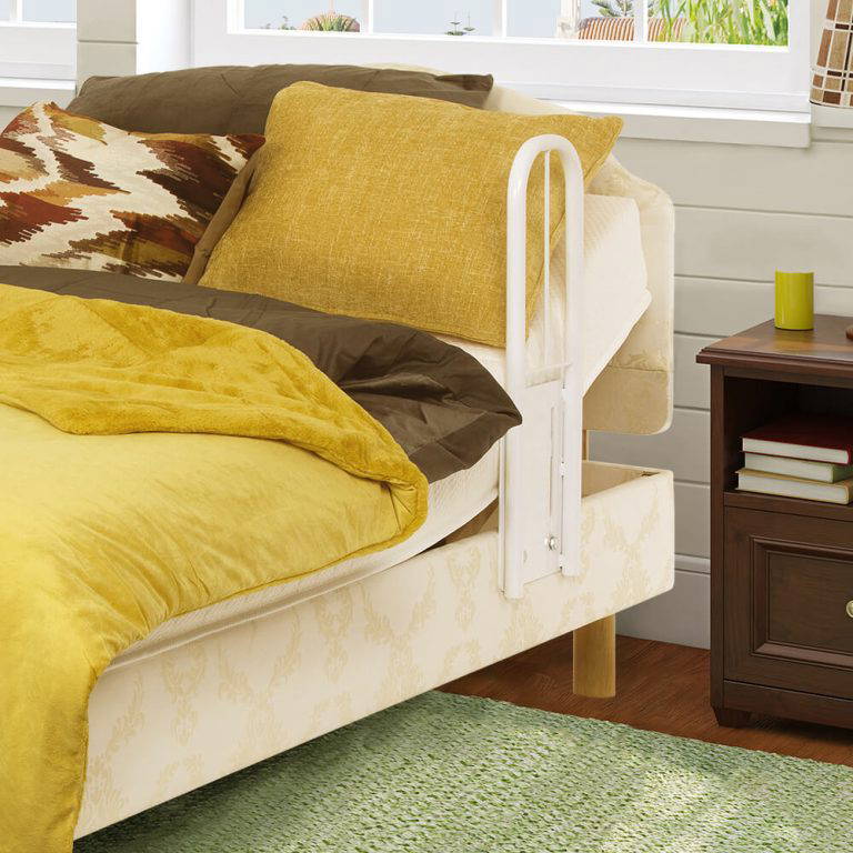 ClampRail - Rails-for-adjustable-beds.com grab rail bed lever for ...